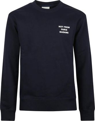 Dr&ocirc;le de Monsieur Homme, Sweatshirts et sweats &agrave; capuche, Bleu, Taille: L Le SweaT-shirt Slogan