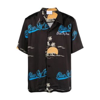 Blue Sky Inn Short Sleeve Shirts - - Shirts - Herren - Schwarzk - S