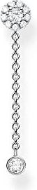 Thomas Sabo Boucles doreille 925 Argent Oxyde de Zirconium femme, Argenté, OneSize - H2237-051-14