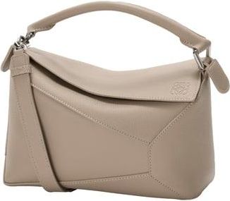 Loewe Petit sac Puzzle Edge en cuir de veau grain&eacute;