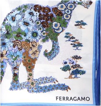 Ferragamo Femme, Accessoires, Multicolore, Taille: ONE Size Foulard Carr&eacute;