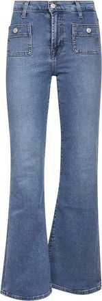 7 For All Mankind Femme, Jeans, Bleu, Taille: W32 Modern Dojo Tailorless Jeans