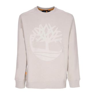 Timberland Core Logo Rundhals-Sweatshirt - - Sweatshirts & Hoodies - Herren - Beige - XL