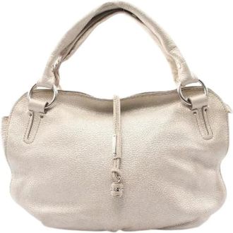 Celine Sac &agrave; main en cuir Bittersweet Pre-owned - Femme - Pre-owned - Beige - Taille: ONE Size