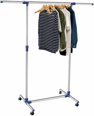 Trade Shop Trade Shop Traesio - Trade Shop - stand appendiabiti mit base ruote aste telescopiche regulable 69064