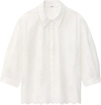 BA&SH Femme, Blouses et Chemises, Blanc, Taille: 42 FR Chemise Muriel