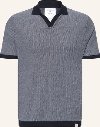 Nowadays Nowadays Jersey-Poloshirt blau