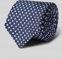 Gierremilano Seidenkrawatte aus reiner Seide mit Logo-Patch (7,5cm)