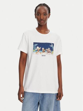 Liu Jo T-Shirt WA5260 JS003 M9445 Weiß Regular Fit