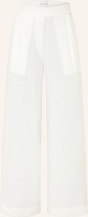 Iris Von Arnim Iris Von Arnim Seidenhose Nerola weiss