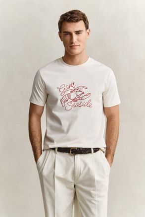 GANT Herren Seaside Graphic T-Shirt (XXXL) CREAM