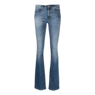 Dondup Vintage Blaue Boot-Cut Jeans - - Jeans - Damen - Blau - W28