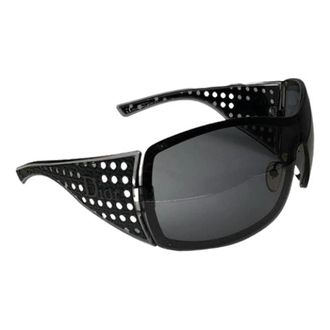 Dior Pre-owned Vintage Kunststoff Sonnenbrille - - Pre-owned - Damen - Schwarzk - ONE SIZE