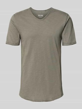 Only & Sons Regular Fit T-Shirt aus reiner Baumwolle Modell BENNE LONGY