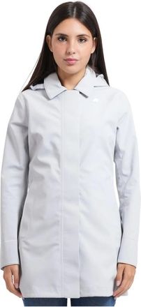 K-Way Femme, Vestes, Gris, Taille: 46 FR Mathy Bonded Trench