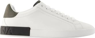 Dolce & Gabbana Portofino Custom Sneakers - - Shoes - Herren - Wei&szlig; - 42 EU