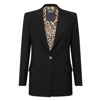 Philipp Plein Damen, Jacken, Schwarzk, SGr&ouml;&szlig;e