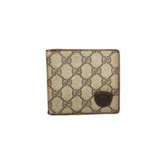 Gucci Portefeuille porte-cartes Ophidia Pre-owned - Femme - Pre-owned - Beige - Taille: ONE Size