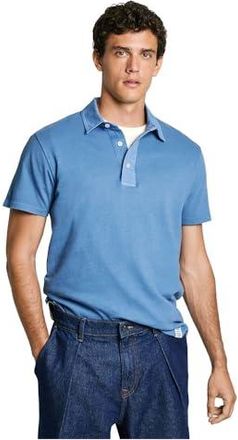 Pepe Jeans London Henry SS Polo, Bleu (Union Blue), L Homme