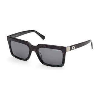 Guess Gu00213 Rechteckige Sonnenbrille - - Accessories - Herren - Schwarzk - ONE SIZE