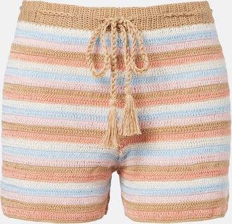 Anna Kosturova Short ray&eacute; en coton