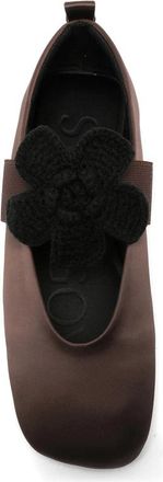 Stine Goya Cocoa Ballet Flat - Brown