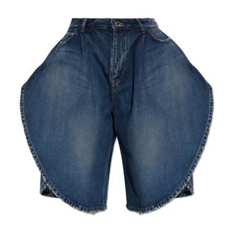 Balenciaga Damen, Shorts, Blau, SGr&ouml;&szlig;e