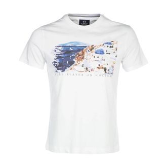 La Martina On Holiday T-Shirt - - Tops - Herren - Wei&szlig; - L