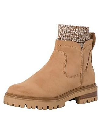 Tamaris Femme 1-26448-29 Bottine, Camel, 39 EU