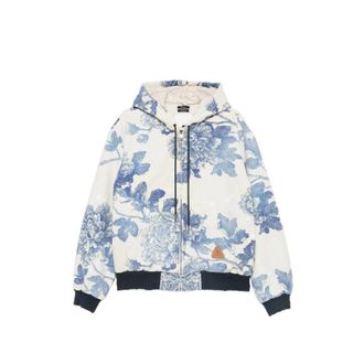 R13 Floral-print Hooded Jacket