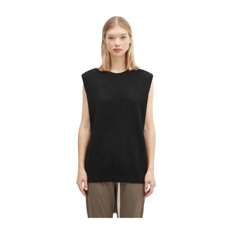 Yohji Yamamoto 3-Streifen Strickweste - - Knitwear - Damen - Schwarzk - XL