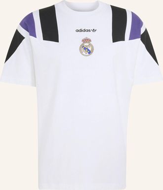 adidas Real Madrid Eqt T-Shirt weiss