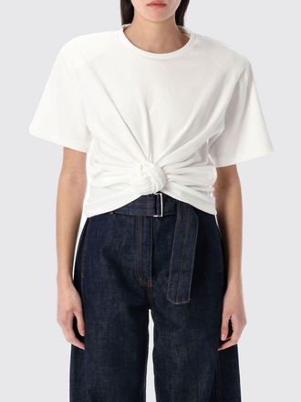 Magda Butrym T-Shirt MAGDA BUTRYM Damen Farbe Yellow Cream