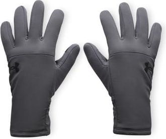 Under Armour Storm Fleece Gloves Gants, (025) Castlerock / / Noir, Medium Homme