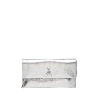 Patrizia Pepe Fly-Applikation Ketten-Clutch - - Bags - Damen - Grau - ONE SIZE