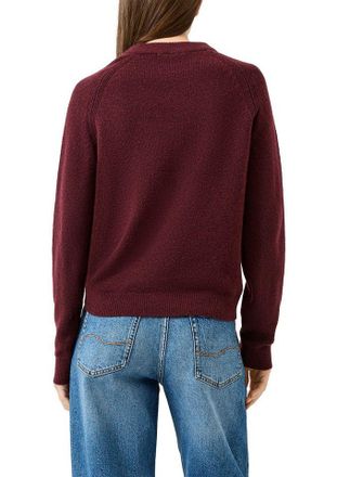 QS by s.Oliver Strickpullover Winterpullover mit Stretch