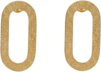 Dansk Copenhagen Boucle doreille bicolore Selma - Femme - Accessoires - Jaune - Taille: ONE Size