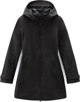 Woolrich Femme, Vestes, Noir, Taille: 44 FR Light Stretch Parka