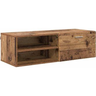 vidaXL Holzschrank Altholz 100,5 x 39 x 30 cm Holzwerkstoff vidaXL