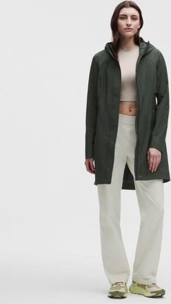 lululemon Veste Rain Rebel pour Femmes - Vert - Taille 2