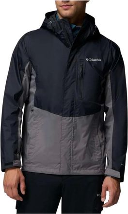 Columbia Homme, Sport, Noir, Taille: XL Pouring Adventure III Jacket