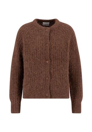 Fynch-Hatton Strickjacke CARDIGAN O-NECK HAIRY YARN *RWS