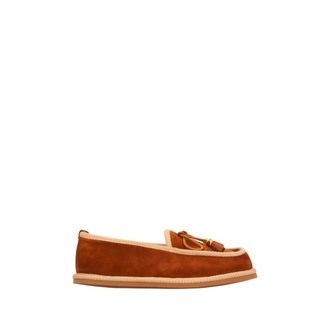 Celine Slipper mit Troddeln - - Shoes - Damen - Braun - 41 EU
