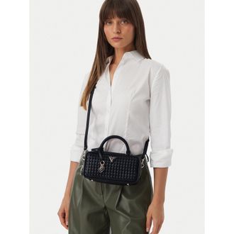 Guess Handtasche Guess Kora Mini HWWG97 48760 Schwarz