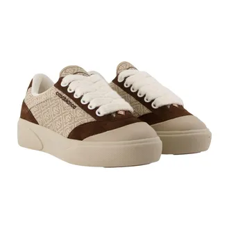 Casablanca Womens Del Mar Sneaker Brown Calfskin