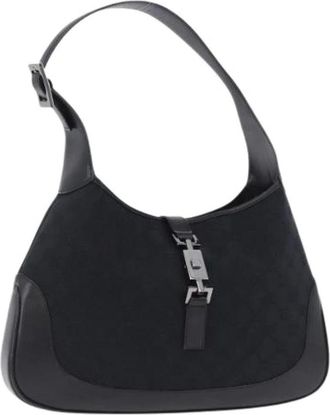 Gucci Sac bandouli&egrave;re vintage GG Canvas Pre-owned - Femme - Pre-owned - Noir - Taille: ONE Size