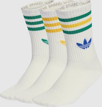 adidas Originals 3S Crew S 3P Socks owhite