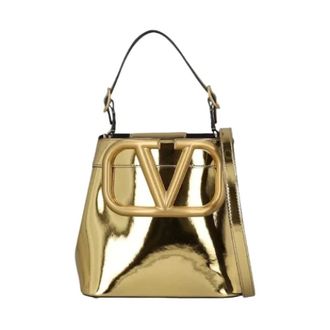 Valentino Pre-owned Cuir sacs-main - Femme - Pre-owned - Jaune - Taille: ONE Size
