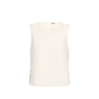 Object Top Madia brod&eacute; en coton