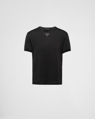 Prada T-Shirt aus Baumwolle